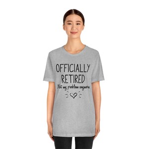 Officially Retired Shirt,retirement Shirts for Women,retirement Gifts ...