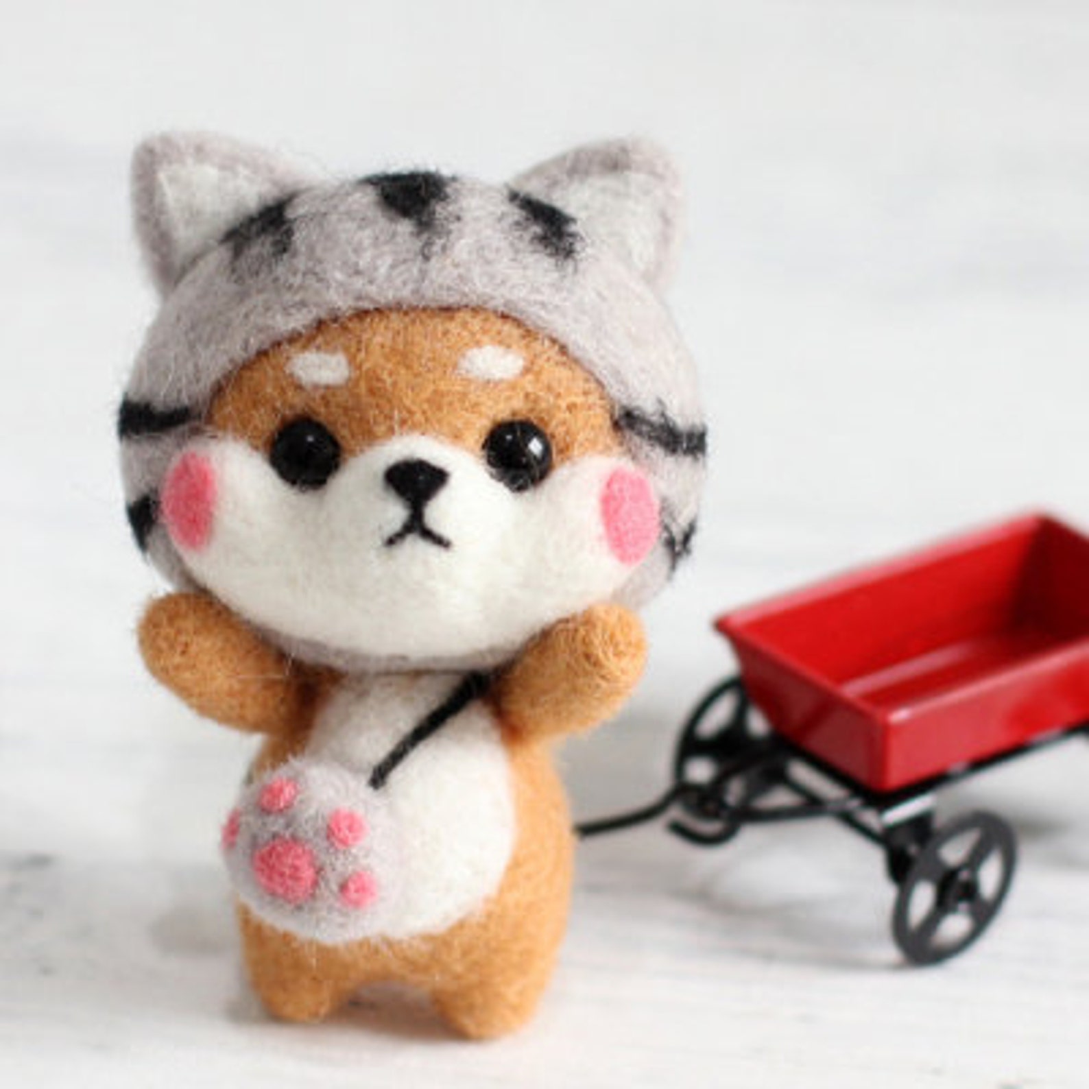 Wool Needle Felted Starter Kit Set Shiba Inu Felt Tool Needle - Etsy