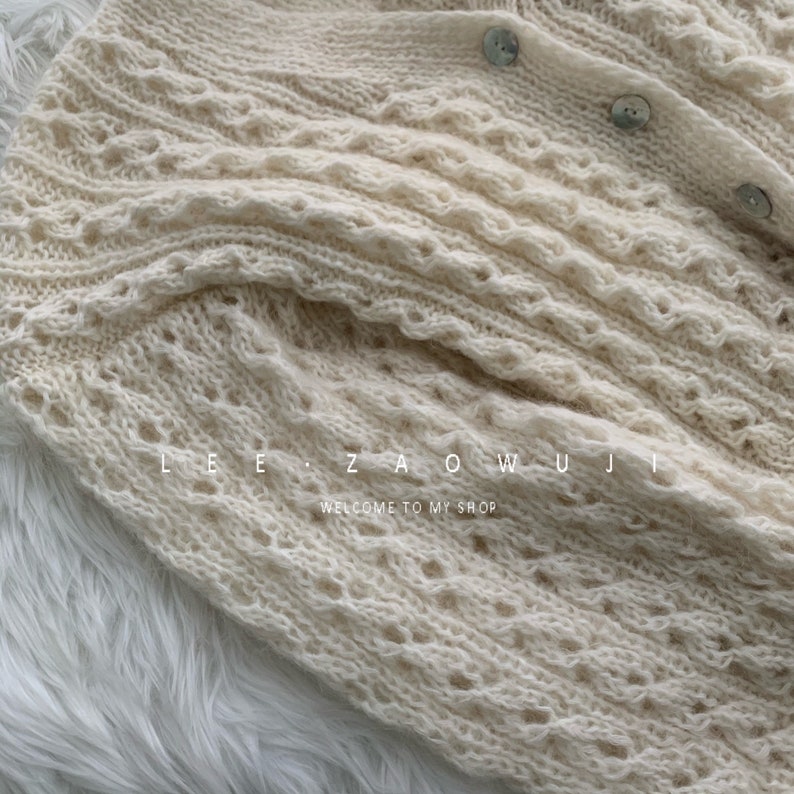 Super Complex Full Twist Pattern Cardigansmall Twist Custom - Etsy