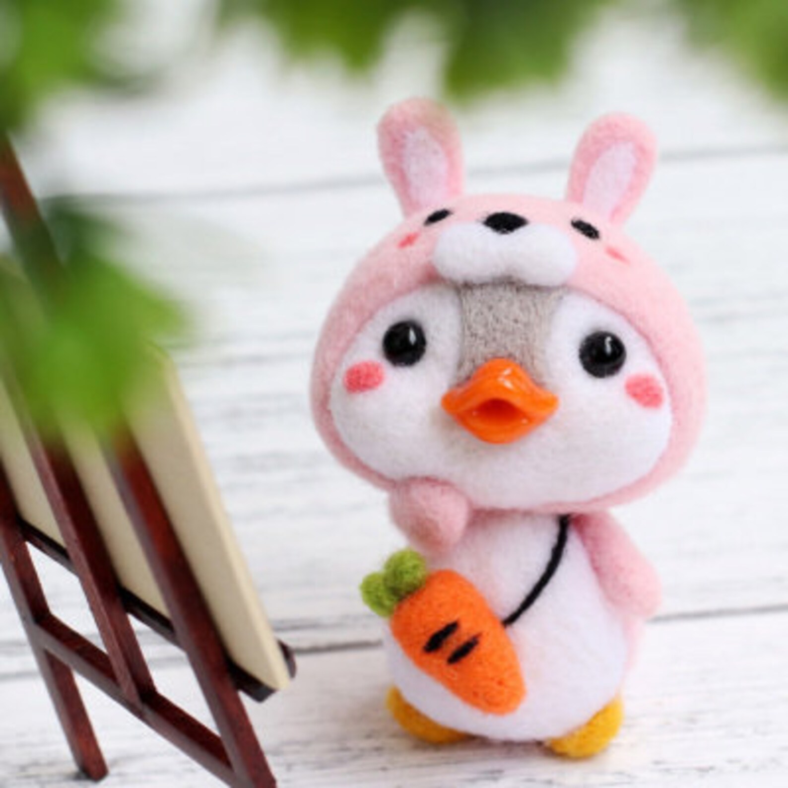 Penguin Felting Kit Needle Felted Wool Toy Present Felt Wool - Etsy