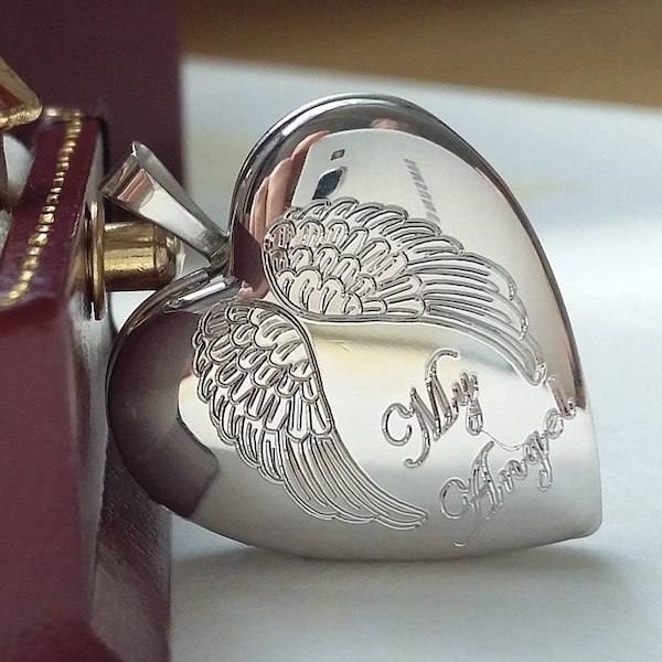 Angel Locket - Etsy
