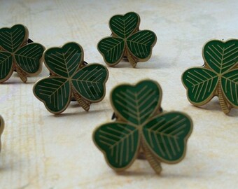 Shamrock Lapel Pin | Etsy