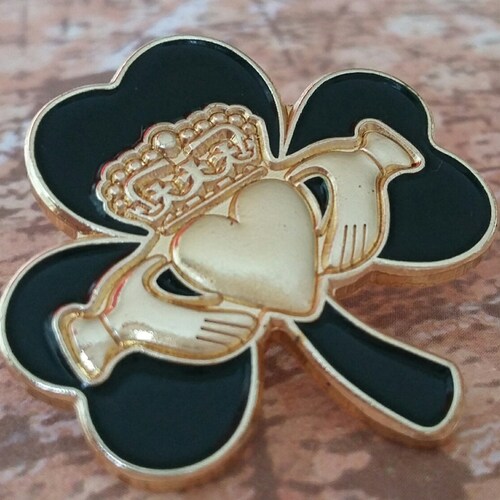 Gold Celtic Knot Lapel Pin CC596G Irish Infinity and - Etsy