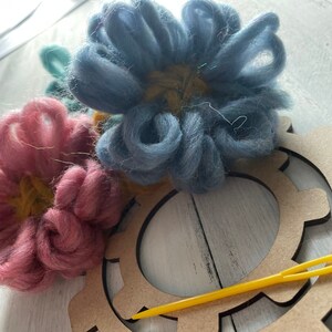 Flower Loom, Circular Loom, Woven Flowers, DIY Weaving Kits for ...