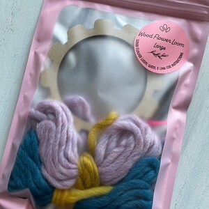 Flower Loom, Circular Loom, Woven Flowers, DIY Weaving Kits for ...