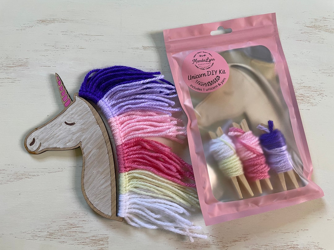 Kid’s Craft Kit, DIY Unicorn Kit, Do It Yourself Kid's Macrame and ...