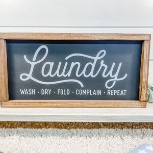 Laundry Sign - Etsy