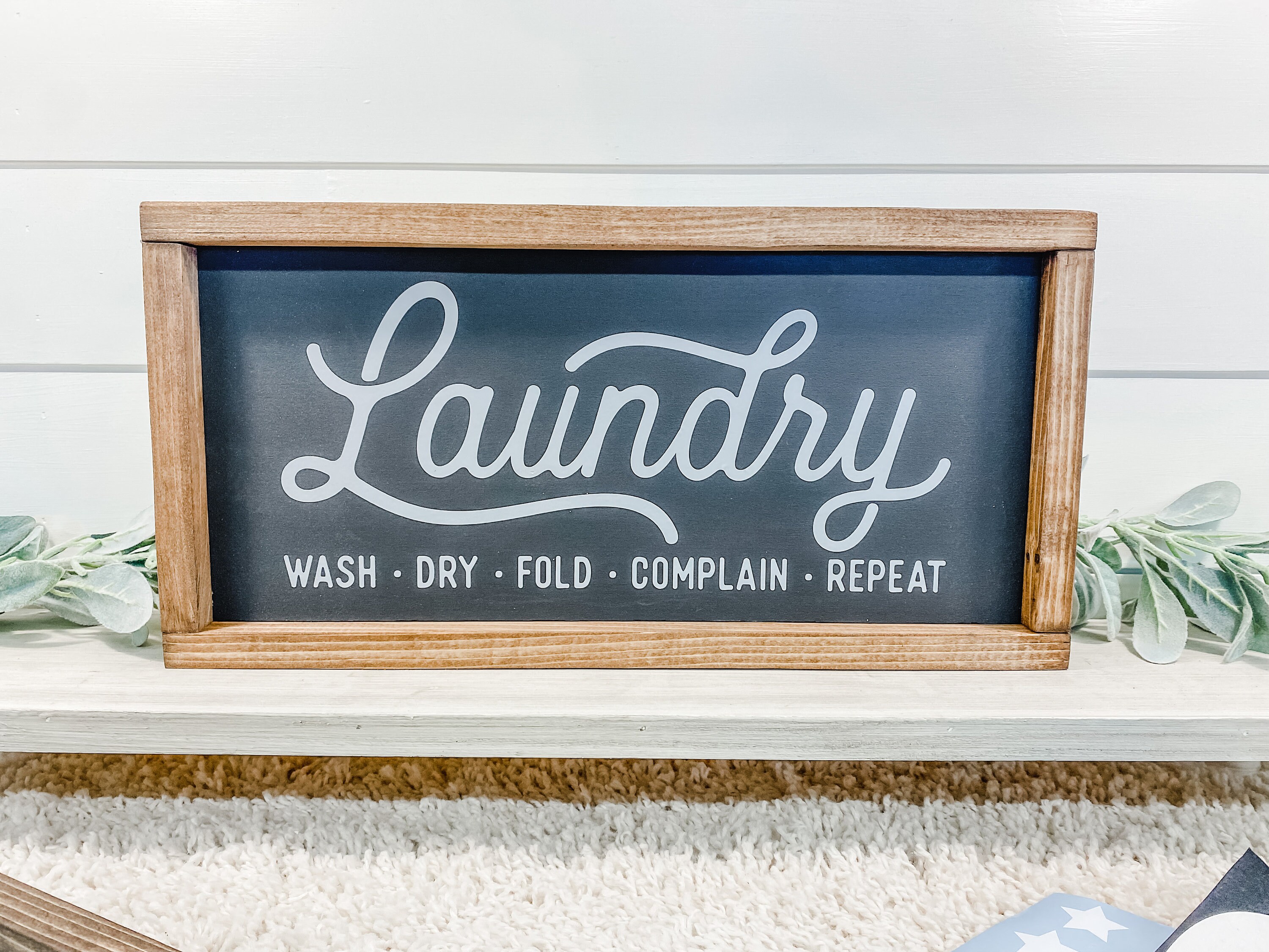 Laundry Sign - Etsy