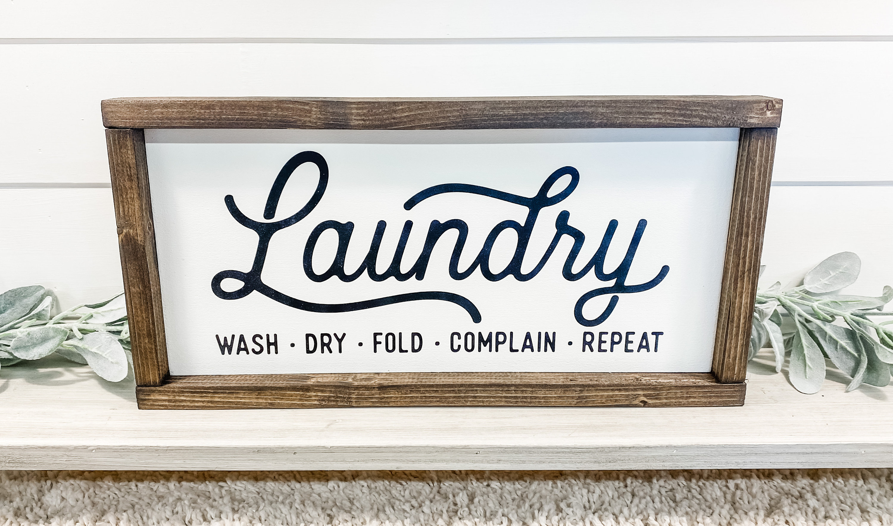 Laundry Sign - Etsy