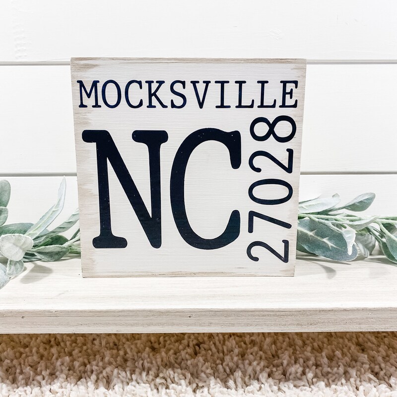 Zip Code Signs - Etsy
