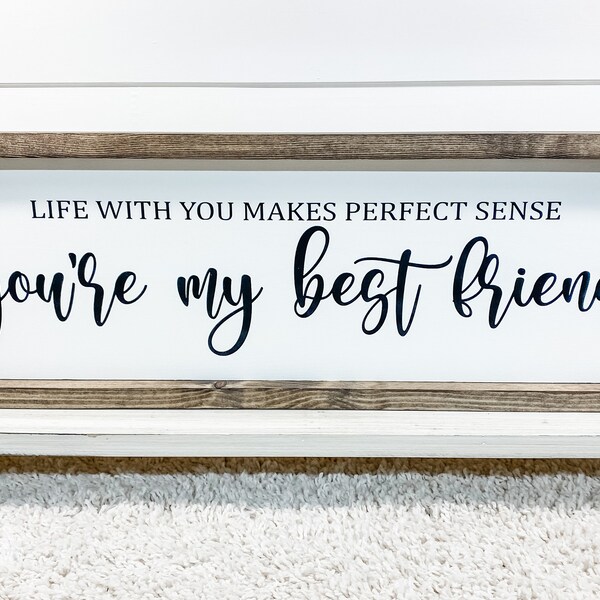 Best Friend Sign - Etsy