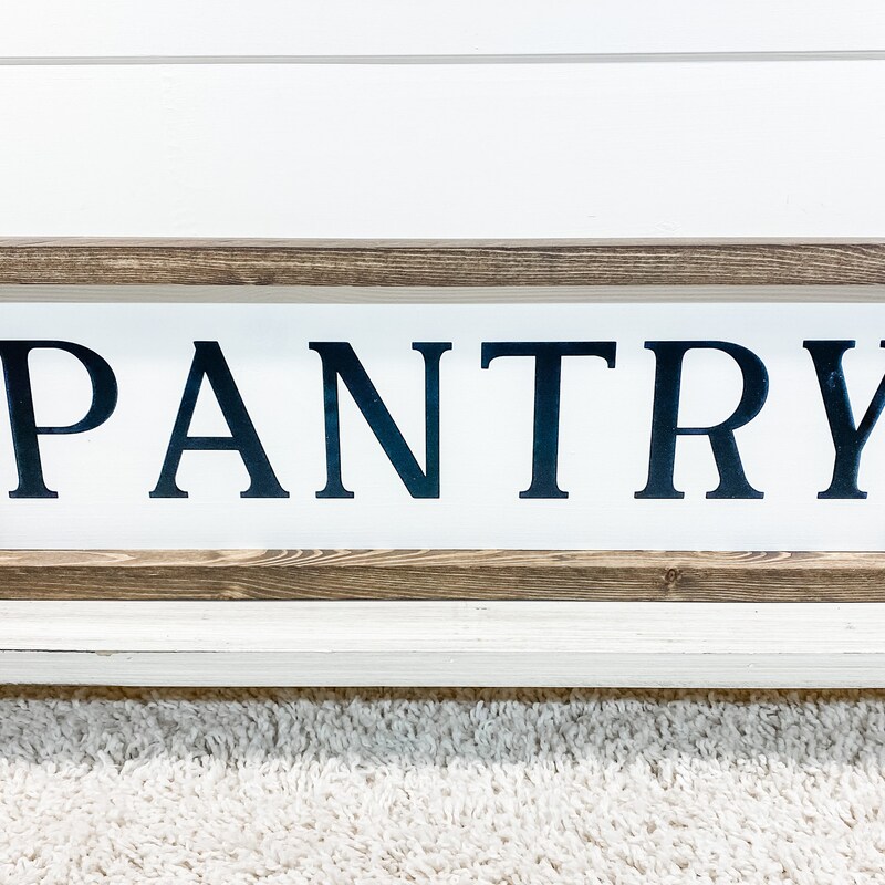 Pantry Sign - Etsy