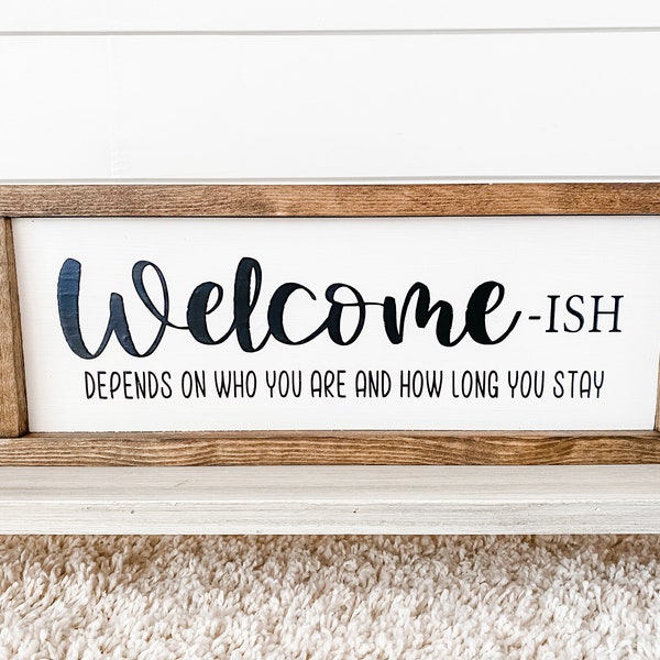 Welcome Ya'll Sign - Etsy