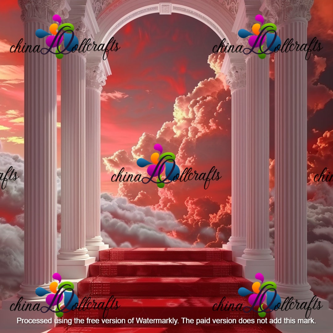 A Red and White Memorial Background. - Etsy