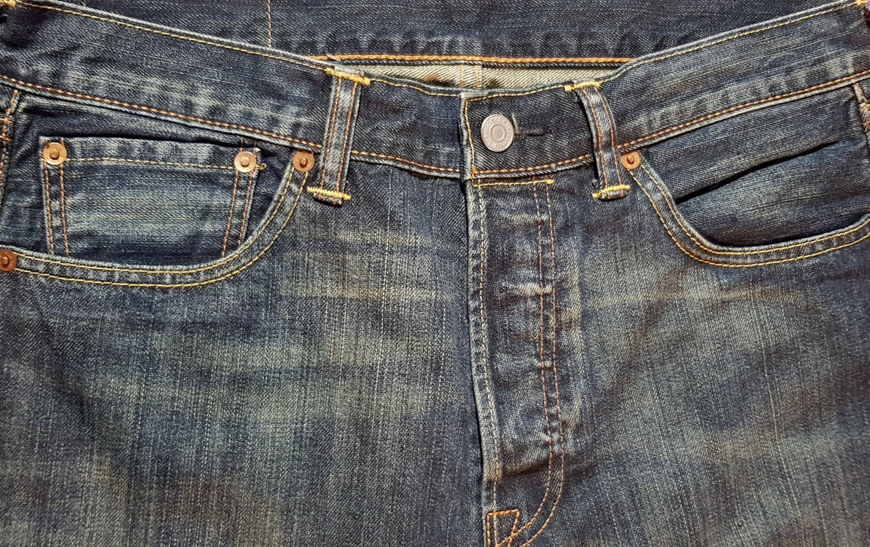 Vintage Jeans: Fab Vintage Early 2000's Dark Blue Grey - Etsy