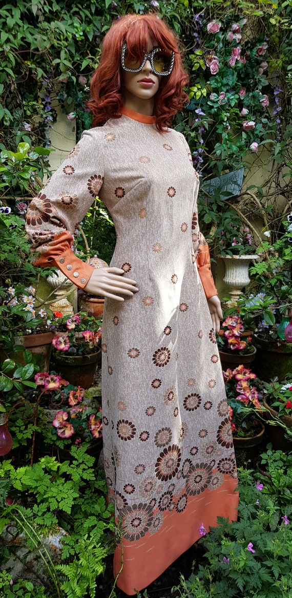 UK 8/10 (US 4/6) Stunning Vintage 1960’s Lurex Metall… - Gem