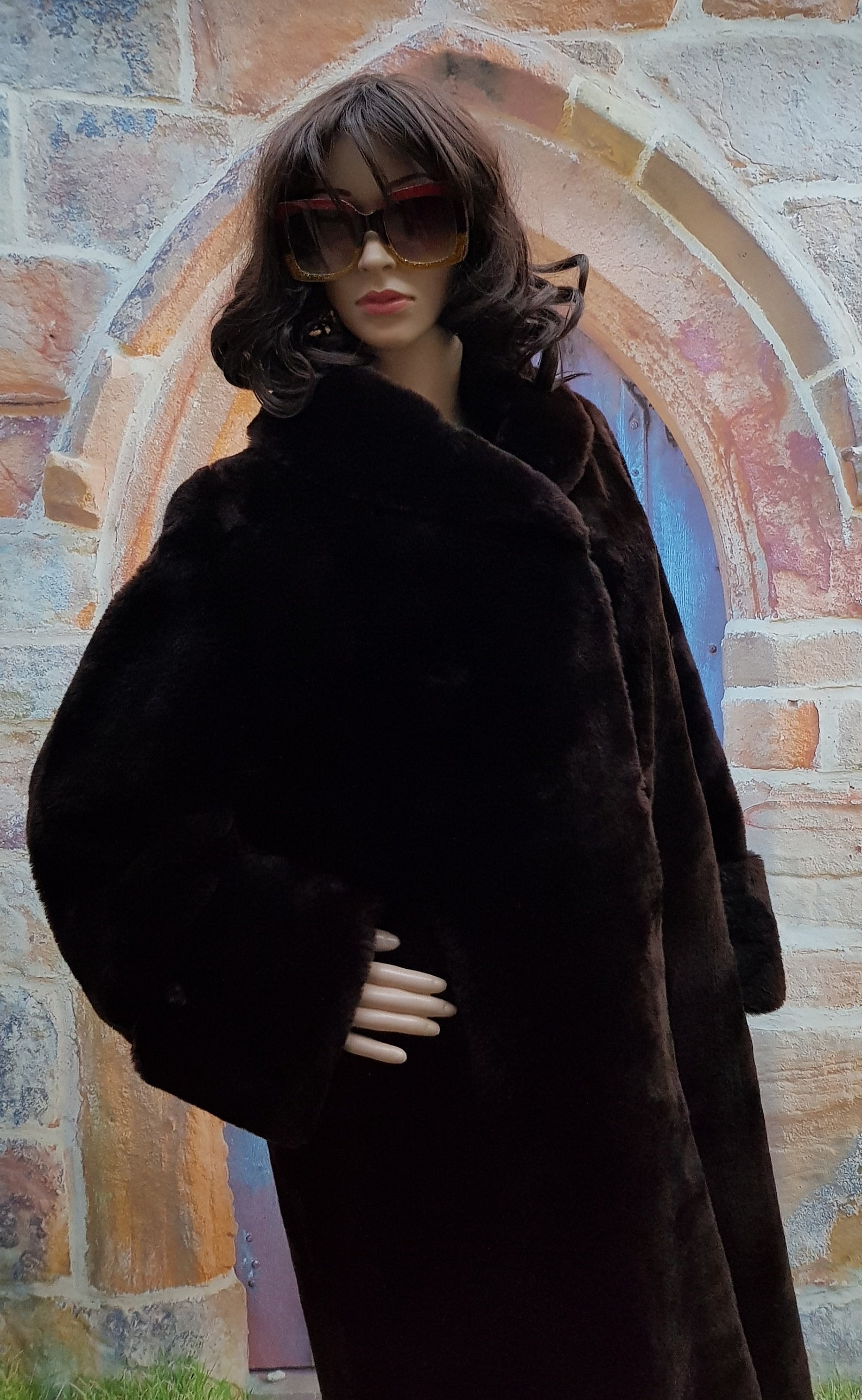 Vintage Coat: Gorgeous Vintage 1940s / 1950s Dark Brown Royal Castor ...
