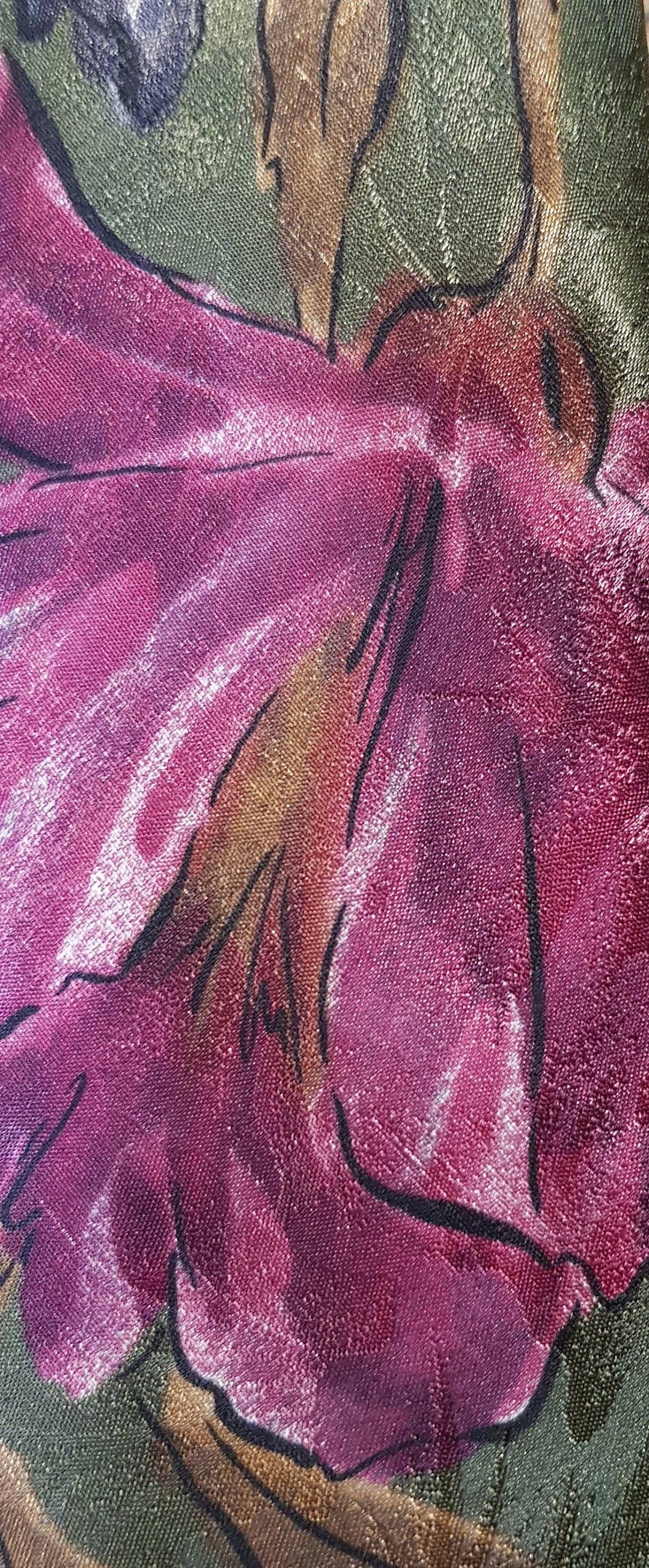 Vintage Men's Tie: Fab Vintage Floral Pattern Mens Tie by Sovrano - Etsy