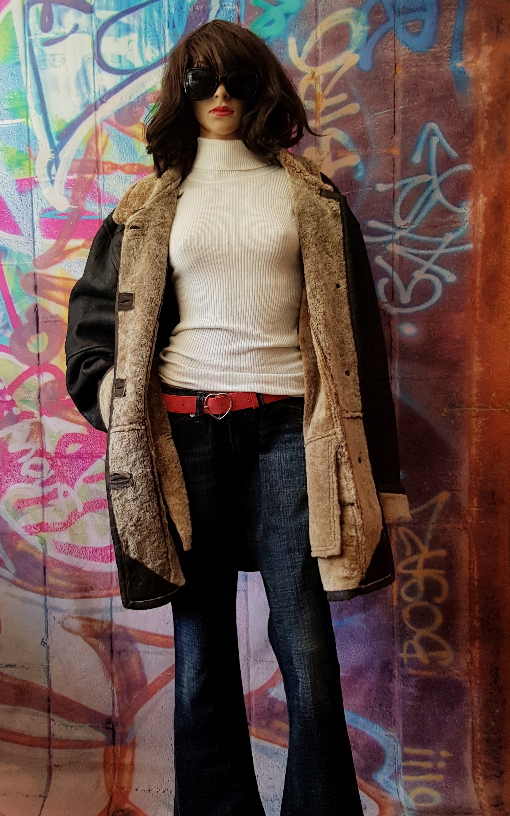 Gorgeous Vintage 1990s Black - Darkest Brown Leather Jacket Gorgeous Vintage 1990s Black - Darkest Brown Leather Jacket