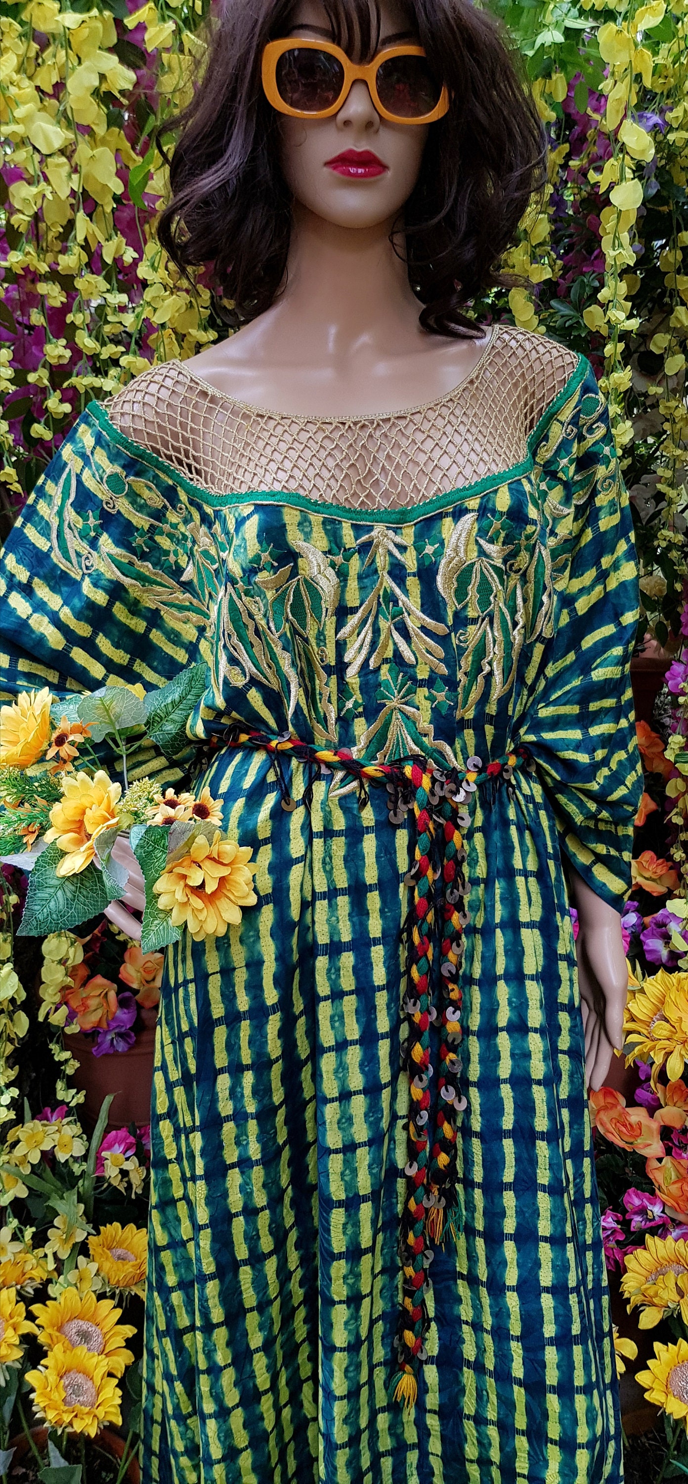 Vintage Belt: Fab Vintage 1970s Morroccan Woven Platted Wool Belt With ...