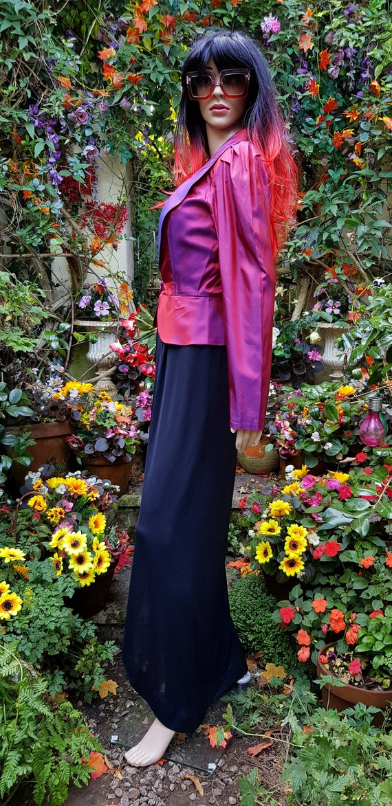 UK 6/8 (US 2/4) Gorgeous Vintage Rare Jean Varon 1970… - Gem