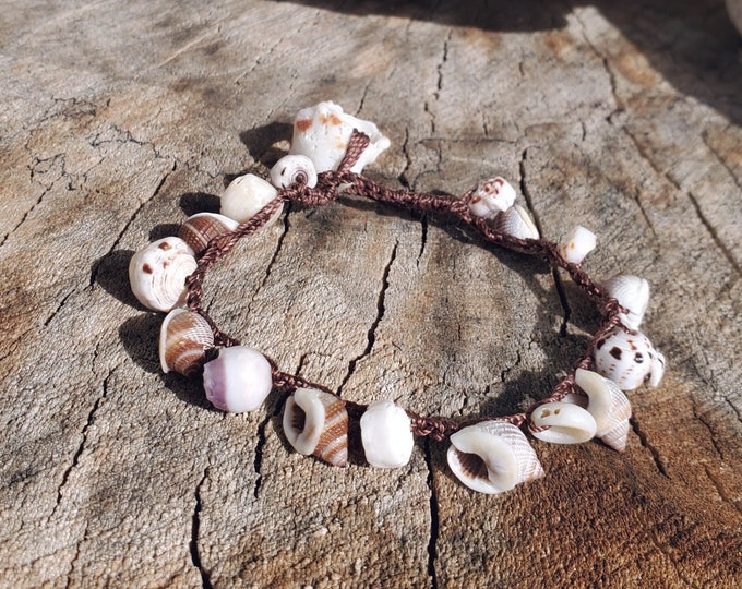 Boho Shell Bracelet - Etsy
