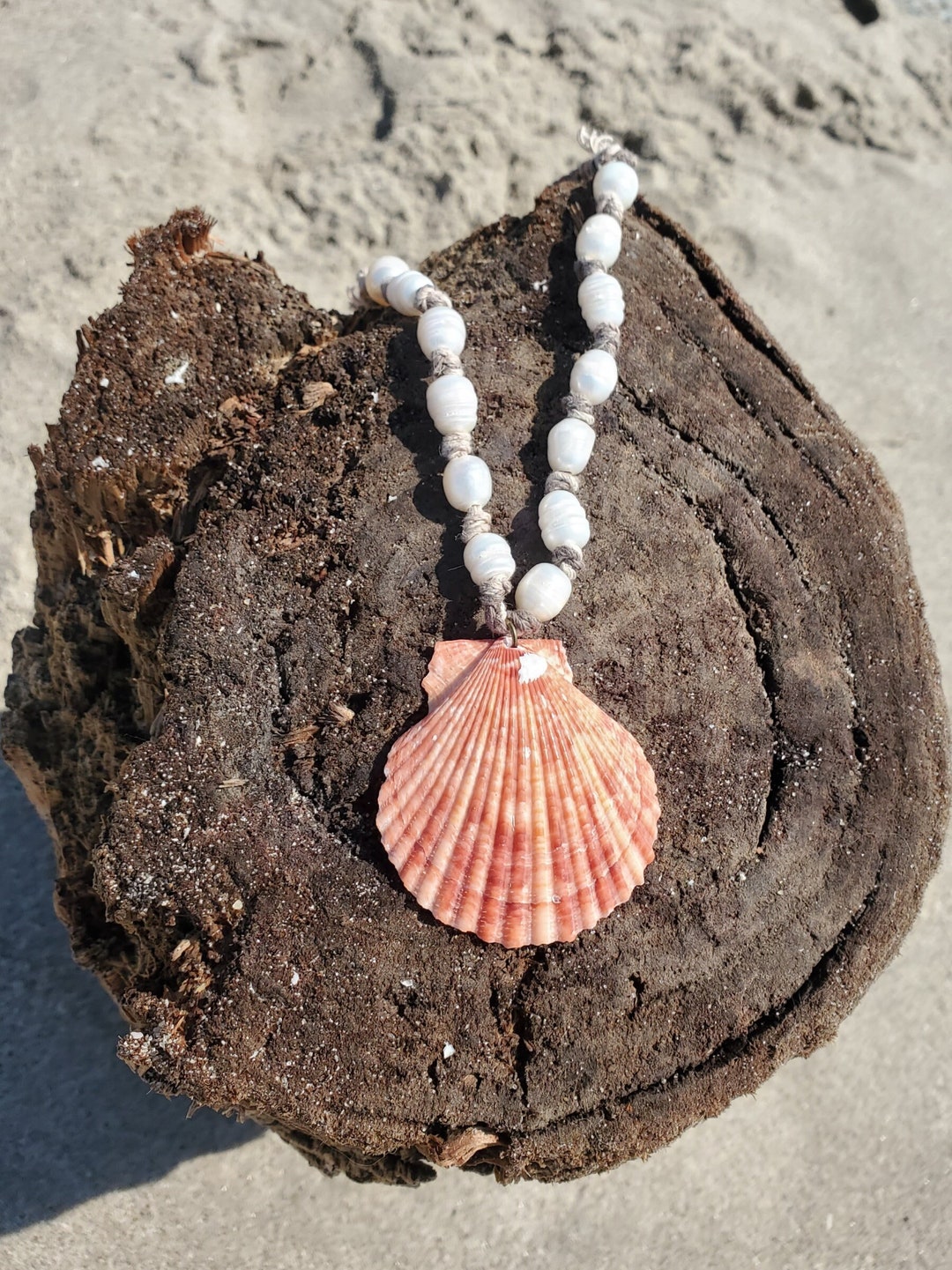Mermaid Necklace With Pearls & Shell - Etsy