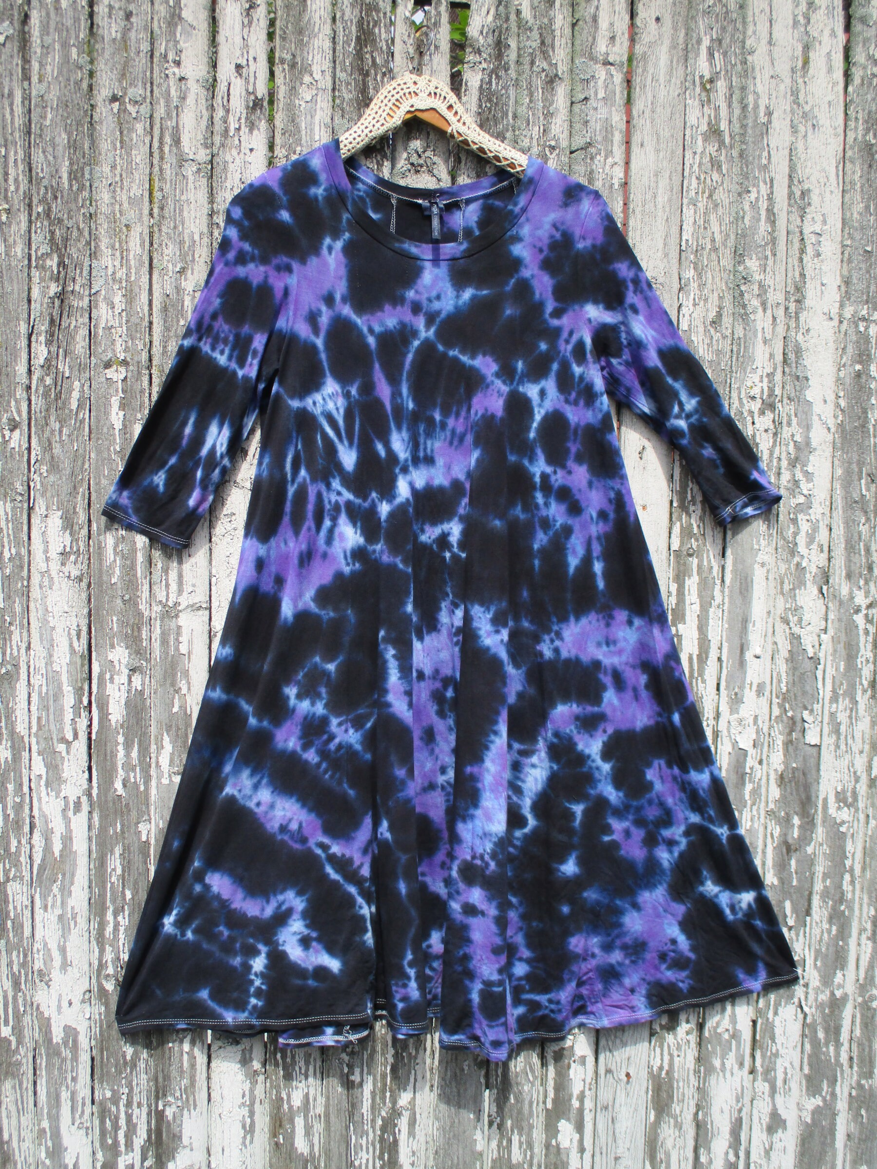 Flowy Curvy Midi Dress Tie Dye Cruise Trip Dress - Etsy