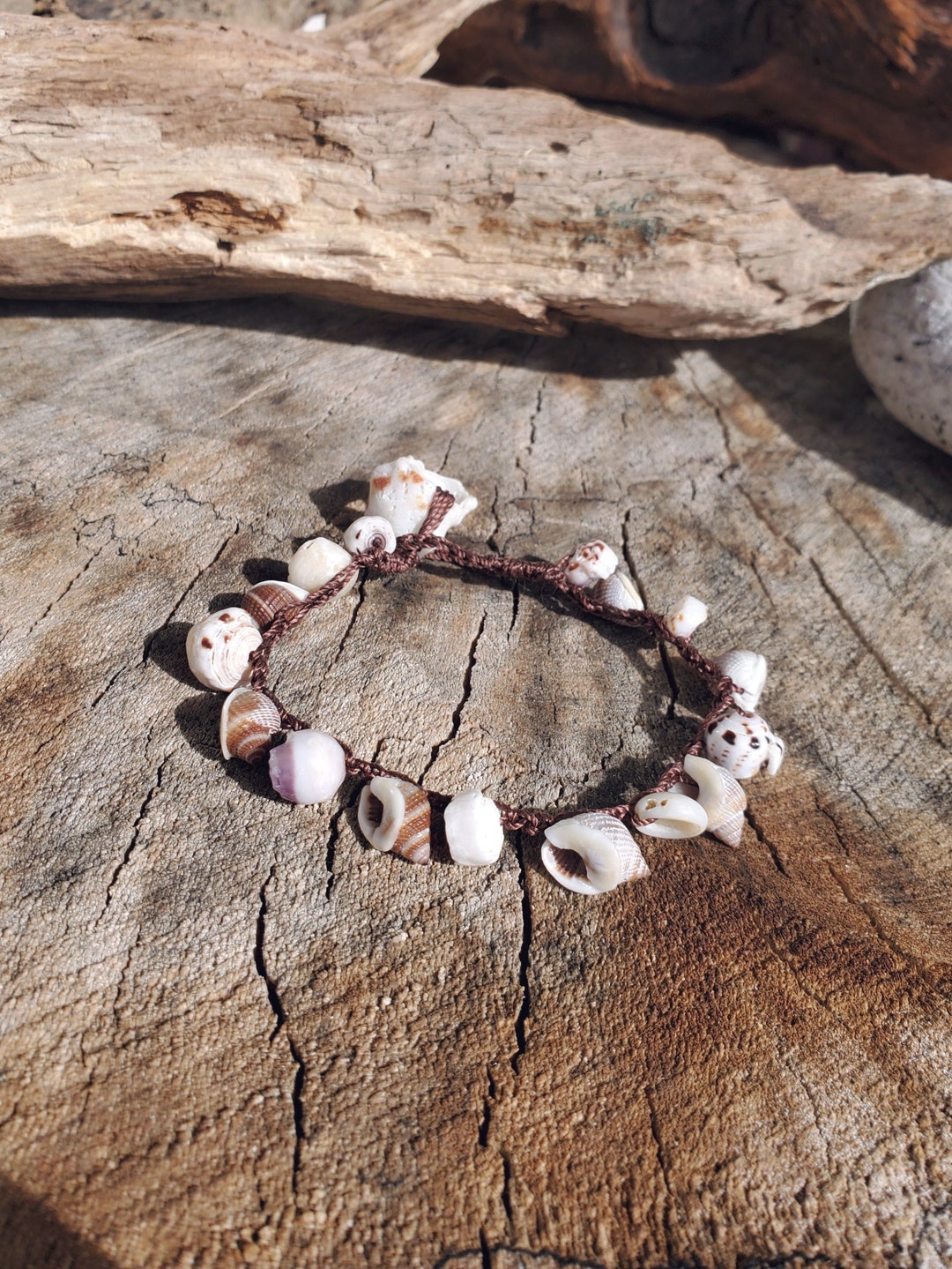 Boho Shell Bracelet - Etsy