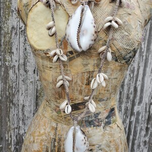 Large Tiger Cowrie Shell Pendant Necklaces, 2 Lengths - Etsy