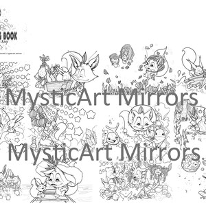 Terrence & Roxy Coloring Adventure Book Digital PDF for Kids - Etsy