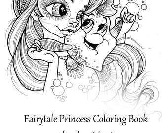Disney Punk Princesses Coloring Pages