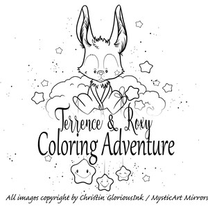 Terrence & Roxy Coloring Adventure Book Digital PDF for Kids - Etsy