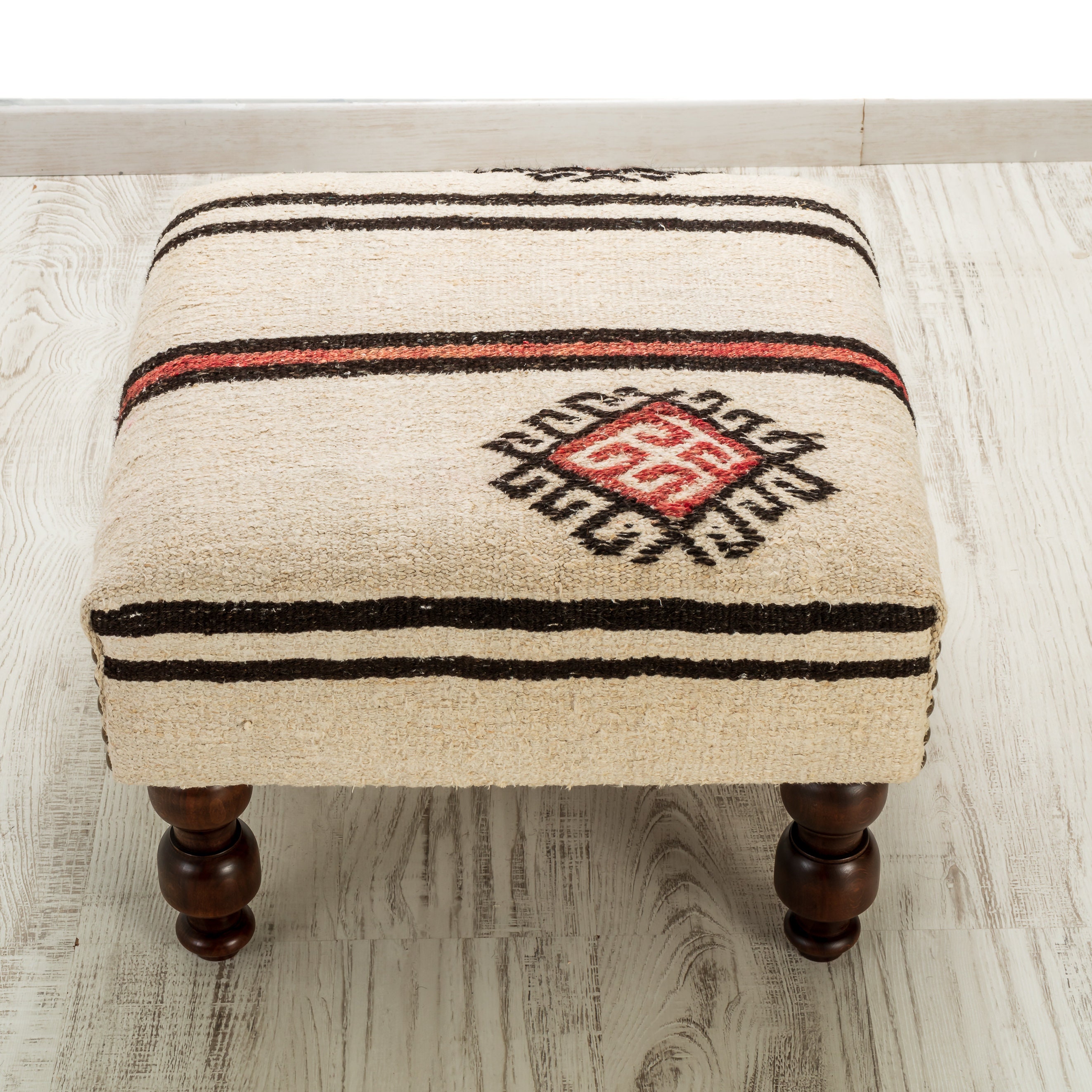 Ottoman Pouf Coffee Table Square Bench Aztec Furnitures - Etsy