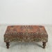 Ottoman Coffee Table , Aztec Patterned Furniture, Handmade Bohemian ...