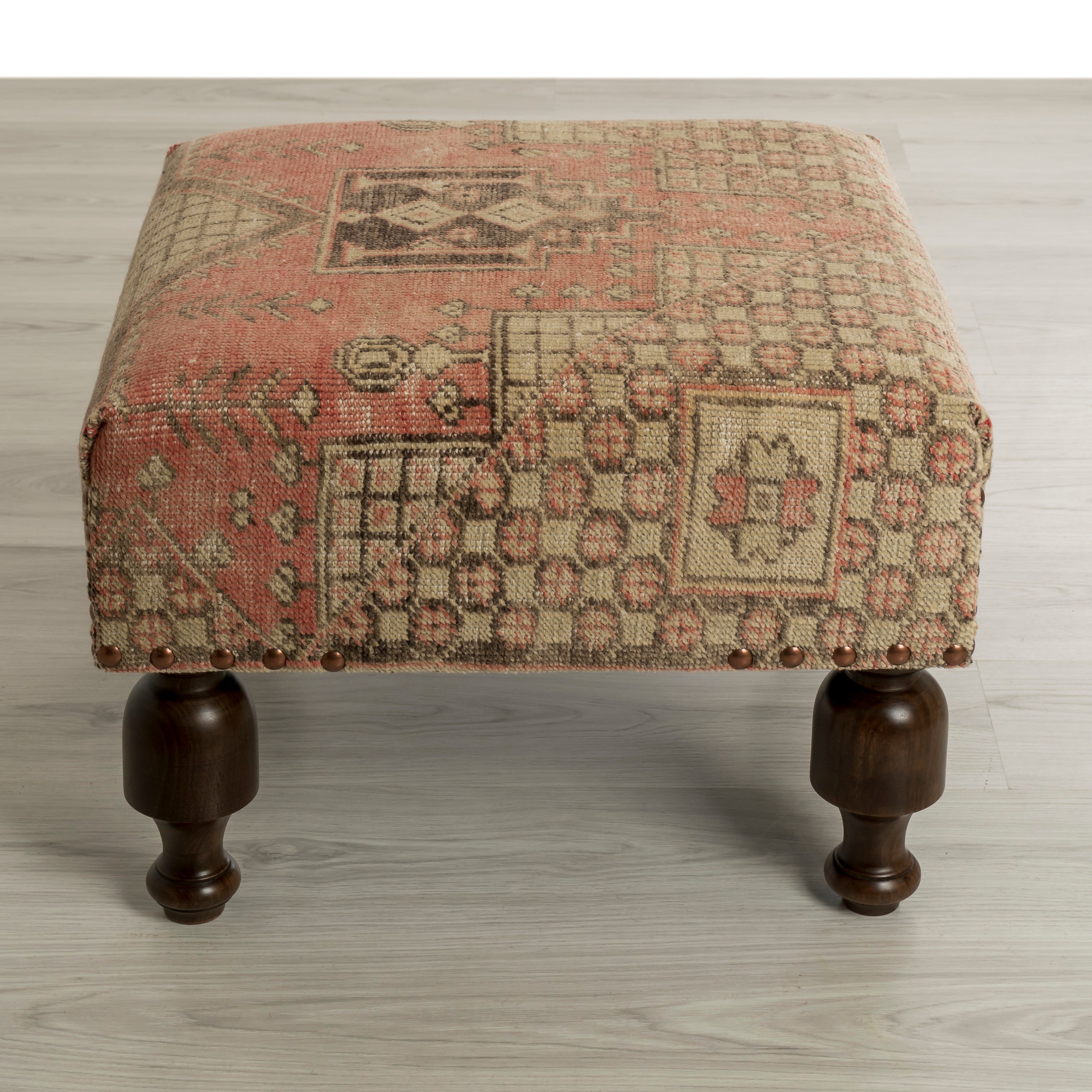 Ottoman Pouf Coffee Table Square Bench | Etsy