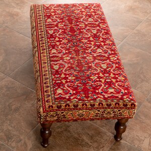 Ottoman Coffee Table , Aztec Patterned Furniture, Handmade Bohemian ...