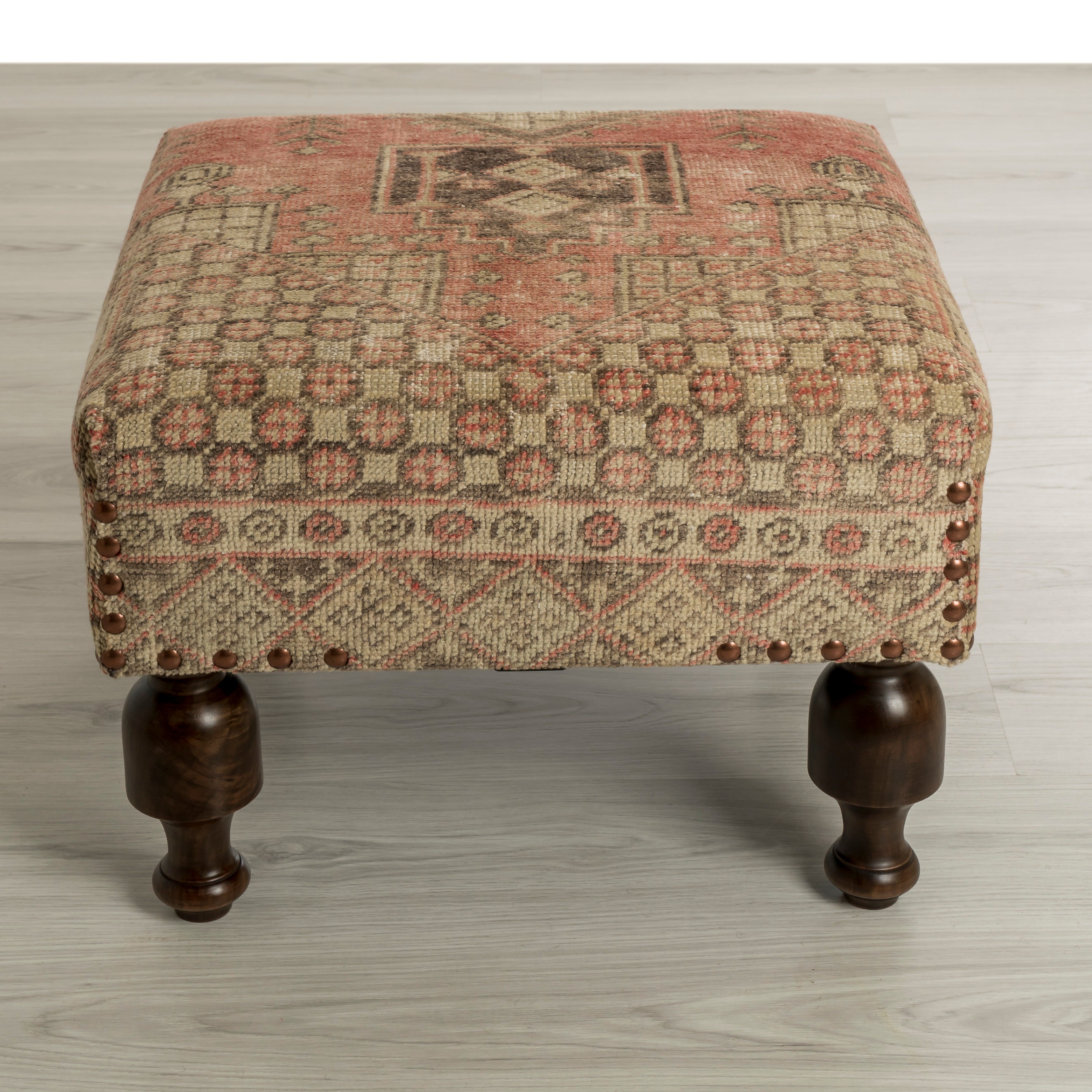 Ottoman Pouf Coffee Table Square Bench | Etsy