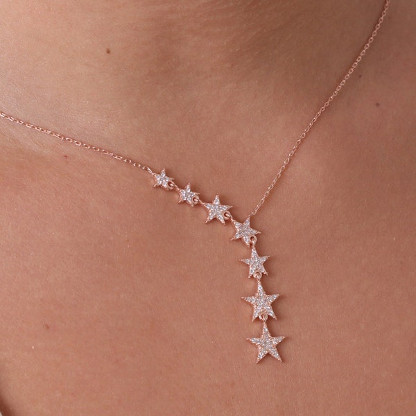 Star Necklaces Women - Etsy