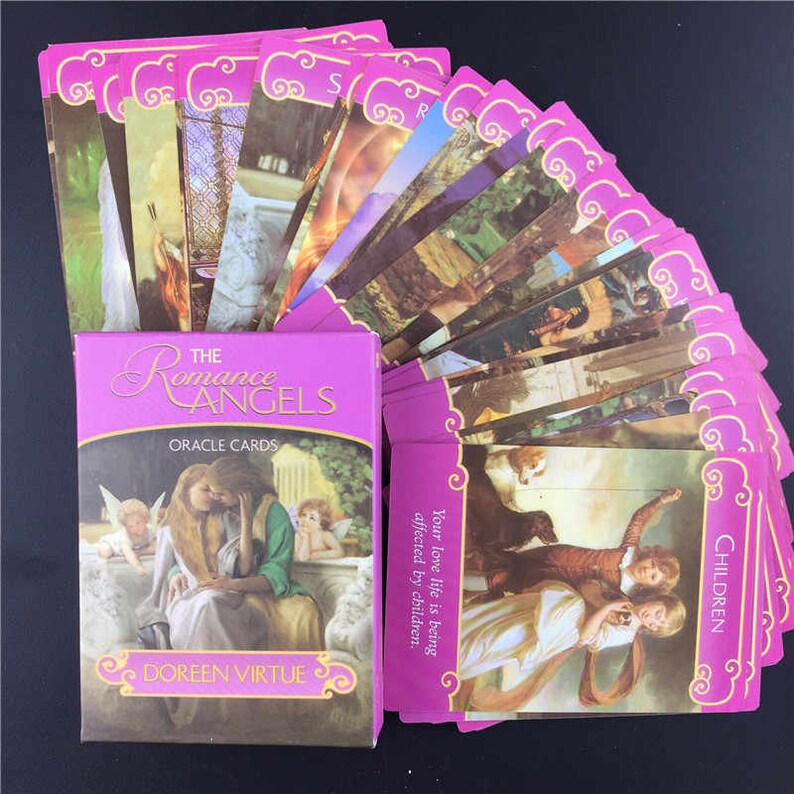 Romance Angels Oracle Card Deck Brand New By Doreen Virtue Etsy