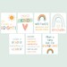 Modern Rainbow Theme Classroom Posters | Rainbow Classroom Decor ...