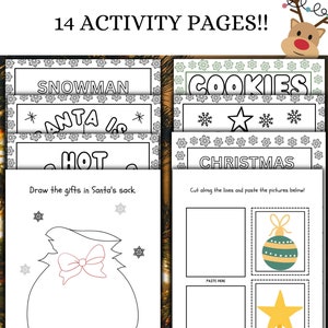 Christmas Word Search Bundle, Holiday Activity for Kids, Christmas PDF ...