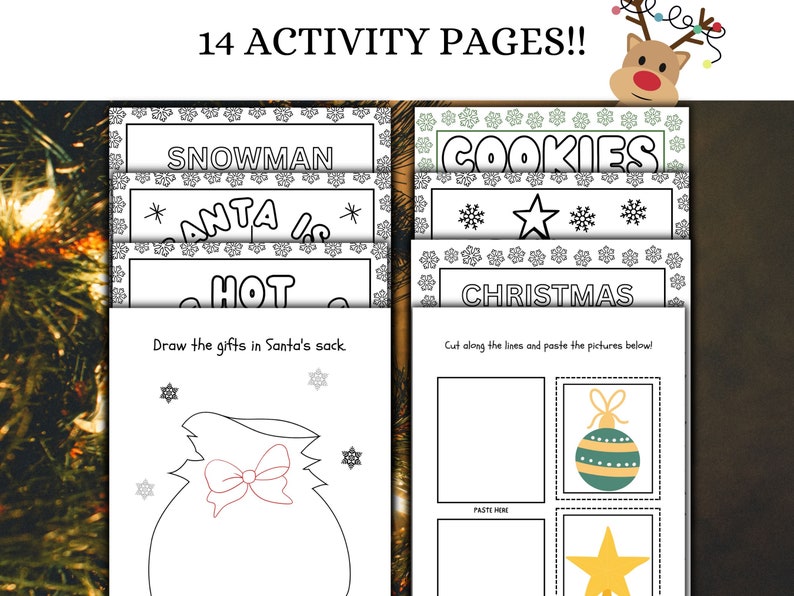 Christmas Word Search Bundle, Holiday Activity for Kids, Christmas PDF ...