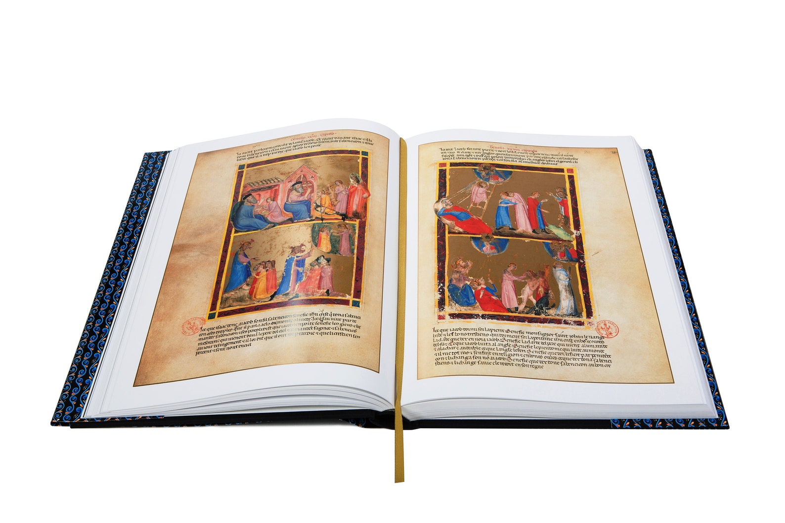 MORALIZED BIBLE (bible Moralisée) of NAPLES | Luxury Art Book on a ...