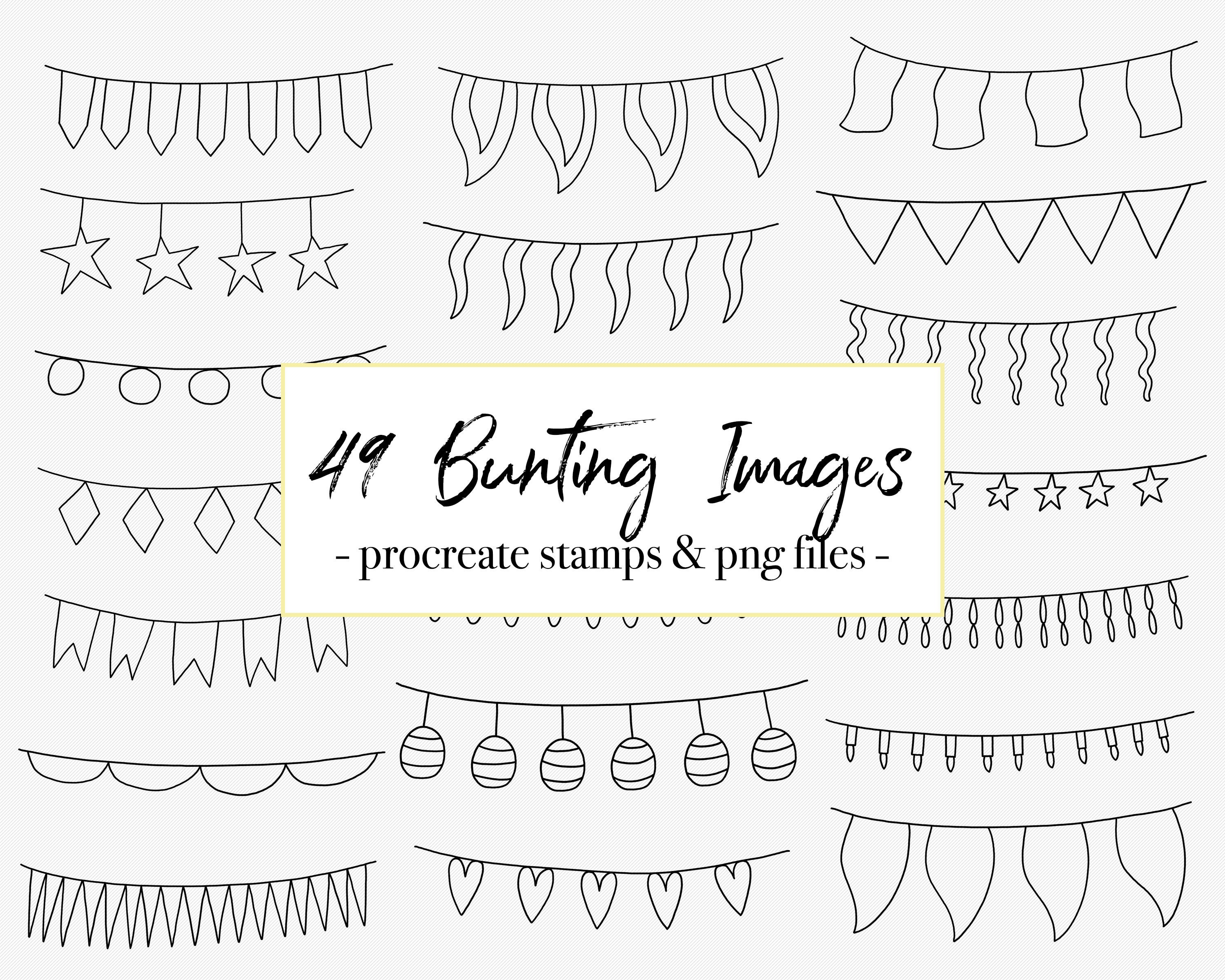 Hi Res Printable Doodle Illustrations Birthday Party Clip Art ...