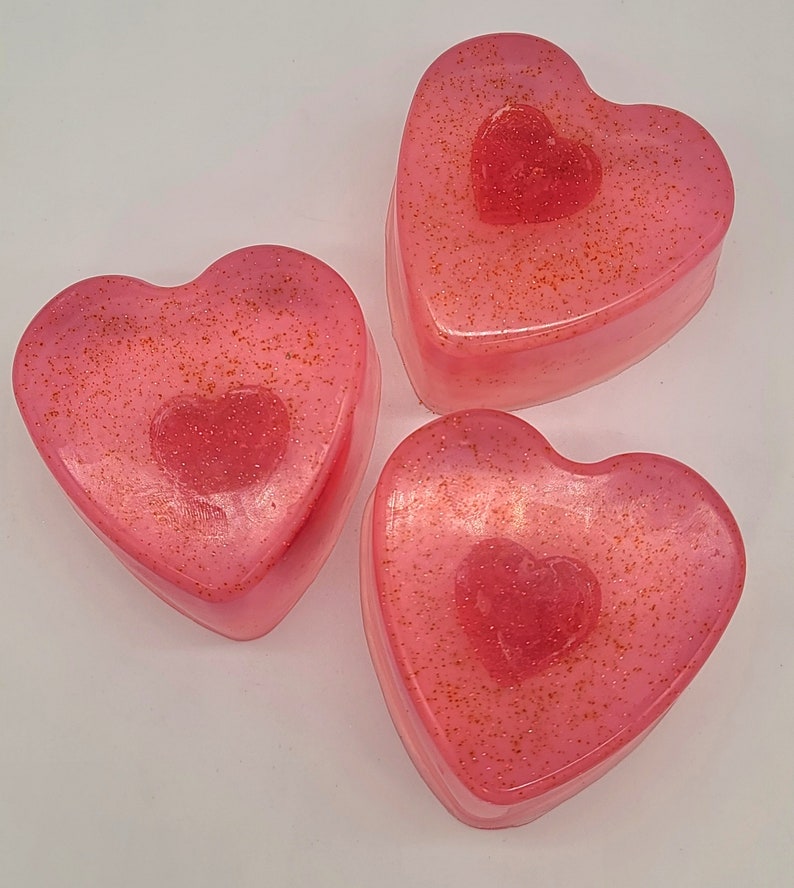 Heart Throb Glycerin Soap - Etsy