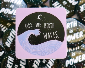 You Can Talk to Me About Birth Sticker Waterproof Sticker - Etsy