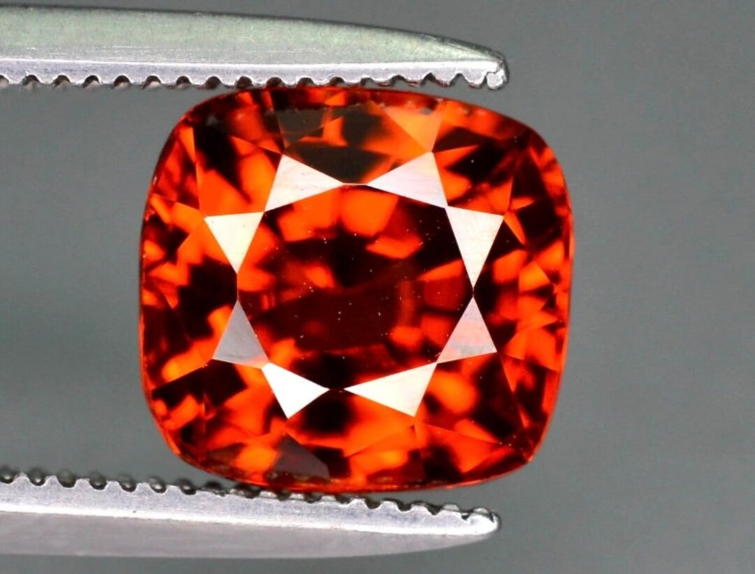 Rare Red Zircon 3.05 Ct Imperial Specie Cambodian Mined - Etsy