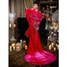 Glamorous 1920’s-old Hollywood Style- Fuschia Velvet Robe . Handmade ...