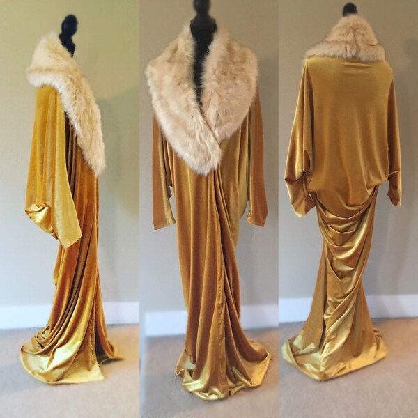 Plus Size Fur Robe - Etsy